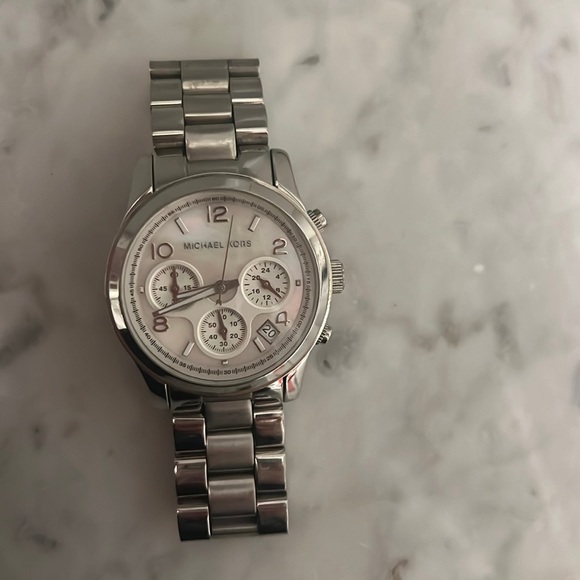 Michael Kors | Accessories | Michael Kors Silver Watch | Poshmark